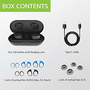Avantree Ace Bluetooth 5.2 True Wireless Earbuds with aptX Adaptive Audio, App Function, Noise Isolating, 4 Clear Voice Capture Microphones, Volume Control, 36H Earphones, Secure Fit Earfin
