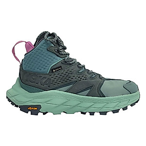 HOKA ONE ONE Anacapa Mid GTX Womens Shoes Size 8, Color: Trellis/Mist Green
