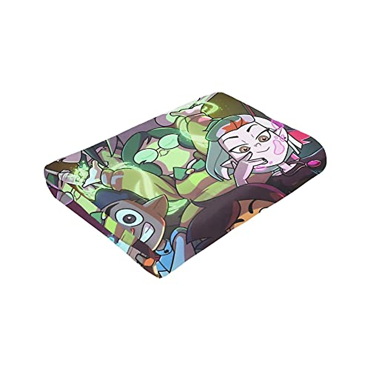 arzjqir Cartoon The Owl House Super Soft Flannel Throw Blanket Warm Cozy Flannel Blanket Lightweight Shaggy Air Conditioner Blankets Apply to Couch Bed Office Etc Blanket 50"x40"