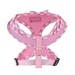 SuperBuddy Upgraded No Pull & No Choke Dog Harness, Super Soft Mesh Breathable Pet Vest Harnesses, Lightweight Adjustable Vest Harness for Puppies Small Dogs Comfort Fit