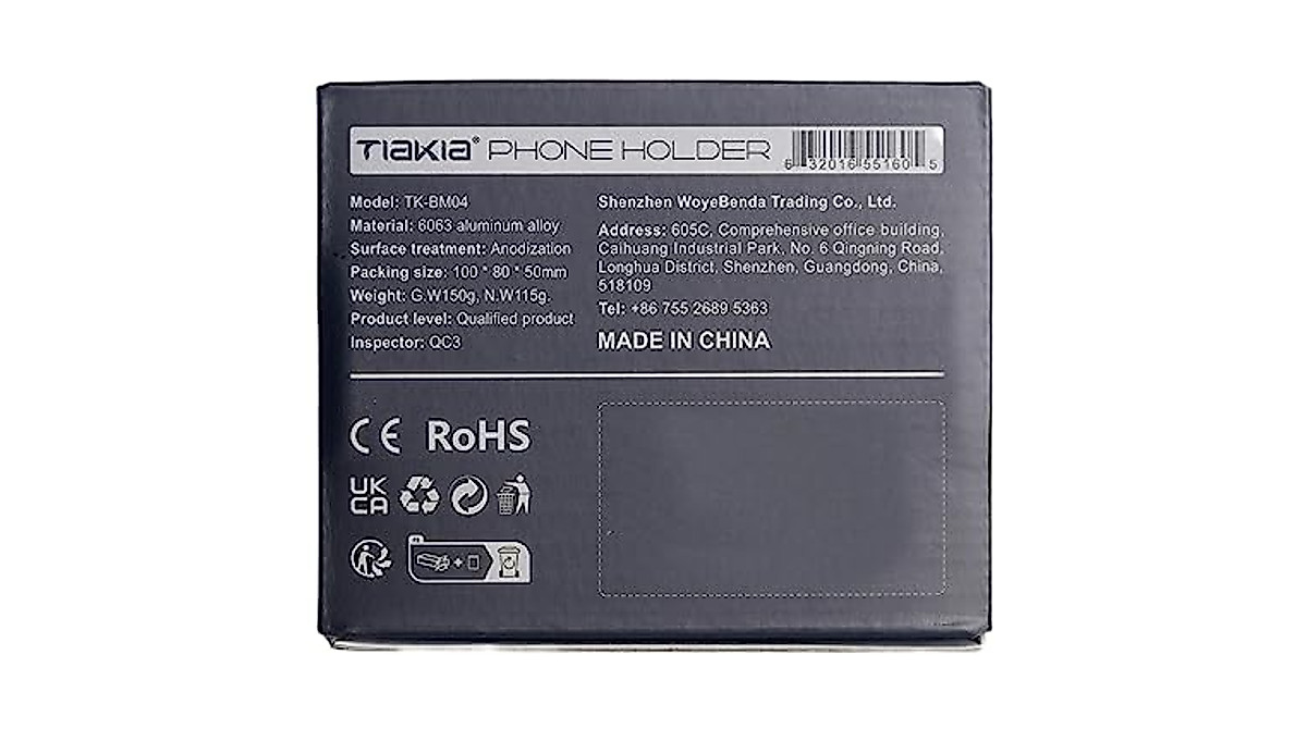 Tiakia Bike Phone Mount - Secure & Versatile Holder