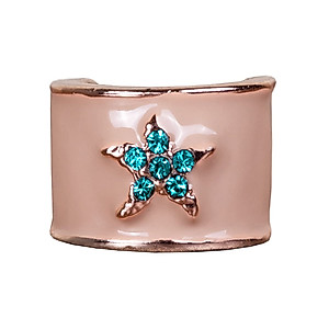CharMED™ Crystal Stethoscope Charm, Starfish