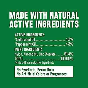 TropiClean Natural Flea & Tick Repellent Collar for Large Dogs - Natural Protection from Fleas & Ticks - Effective Pest Control Solution for Pets - Made with Natural Active Ingredients