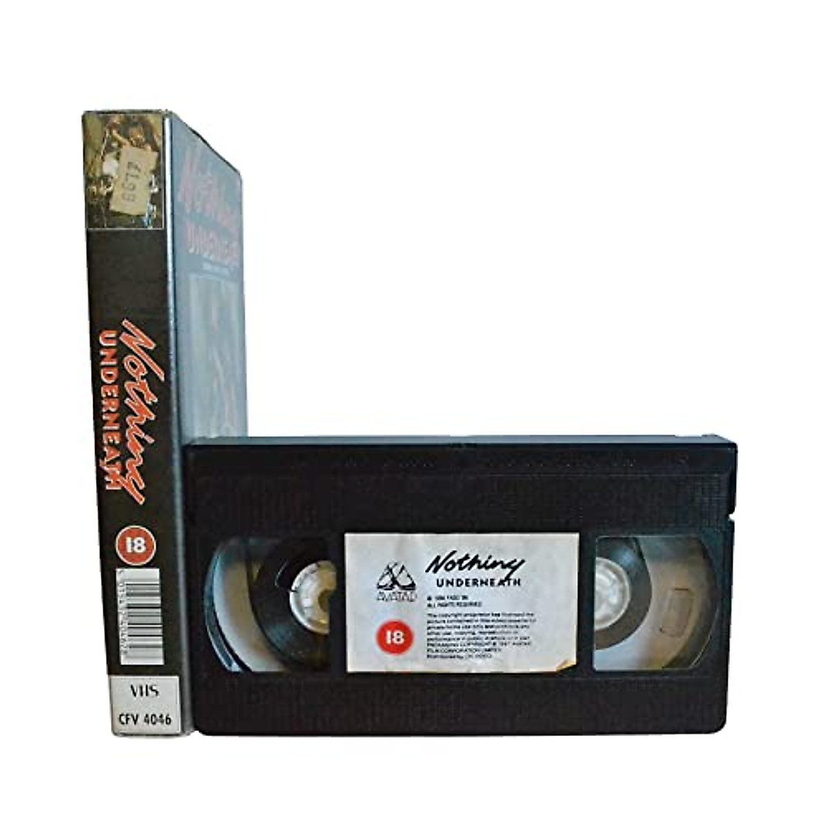 Nothing Underneath - Renée Simonsen - Avatar Film Corporation - Thriller - Large Box - Pal VHS