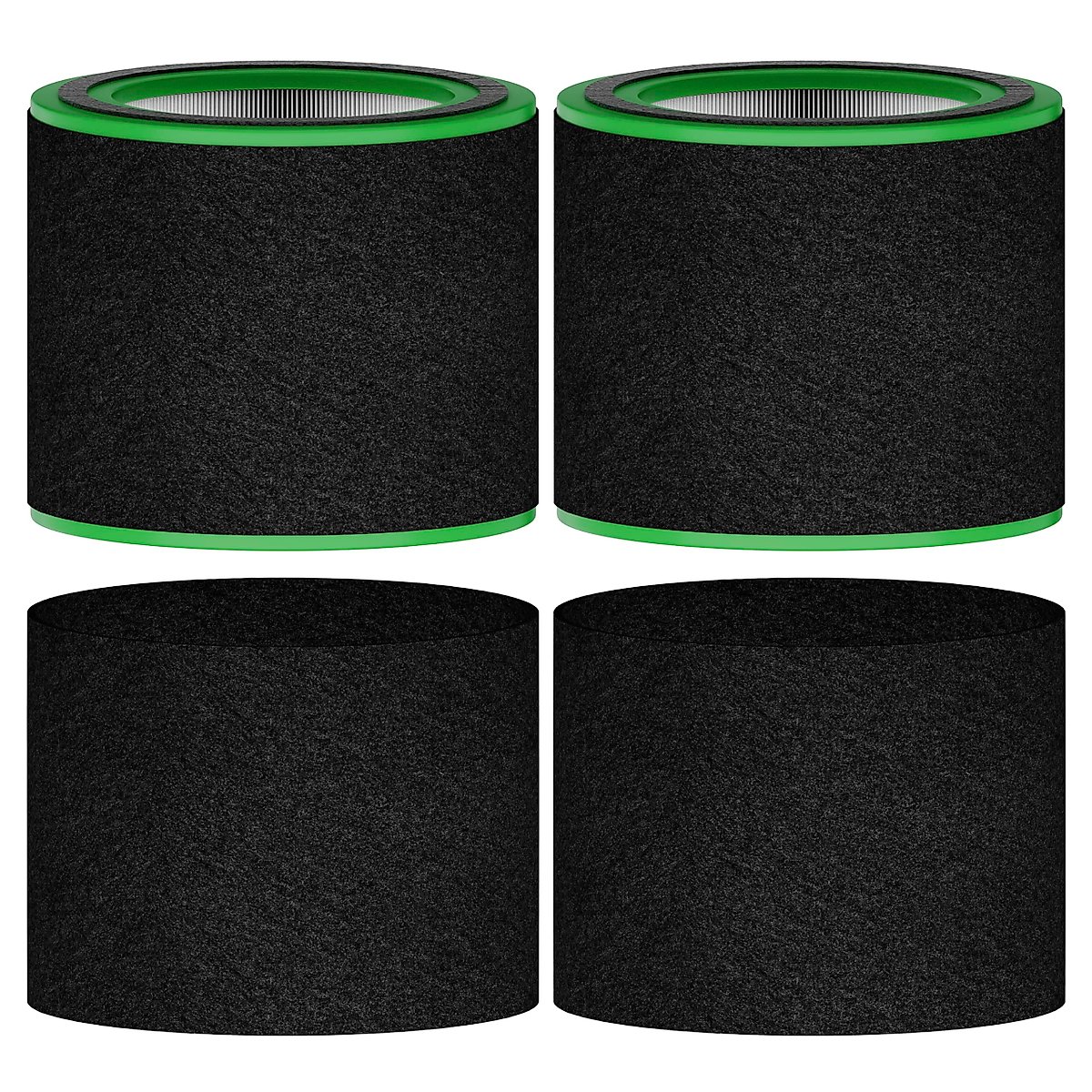 Asheviller FLT151 Replacement Filter V, Compatible with GermGuardian Air Purifier Models: AC151, and AirSafe Series: AC3000, AP315, Part Number FLT151, 2Pack (FLT151VO)