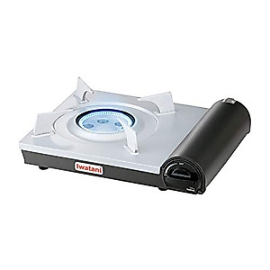 Iwatani America EPR Cassette Feu-EcoPremium Portable Butane Stove Cooktop, Black