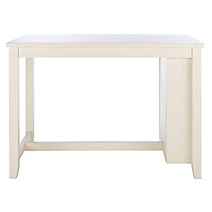 Safavieh Home Collection Aero White 36-inch Rectangle Storage Counter Dining Table DTB9218A