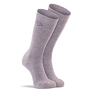 FoxRiver Womens Wick Dry Tramper Medium-weight Outdoor Crew Hiking-socks, Grey, Medium US