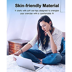 Tecno Wireless Active Noise Cancelling Bluetooth Headphones with Microphone, 38HRS Playtime Neckband Bluetooth Headphones