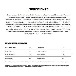 GO! SOLUTIONS Sensitivities – Duck Recipe – Limited Ingredient Dog Food, 22 lb – Grain Free Dog Food for All Life Stages – Dog Food to Support Sensitive Stomachs