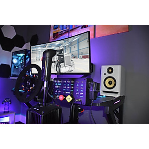 SIM-PANEL Classic ATS/ETS2 Button Box for American Truck Simulator (ATS/ETS2 Button Box w/Communications and VESA Compatibility)