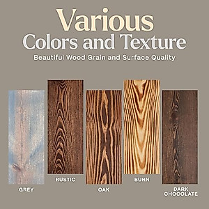 Fireplace Mantel, Natural Wood Floating Shelves, Easy to Install Rustic Shelving, Water-Based Paint, 72 Inch, Aged Oak - Luxe Shelf Group