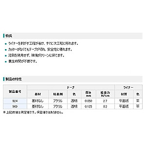 SCOTCH ATG ADHESIVE TRANSFER TAPE 924 1/2"X36 YD