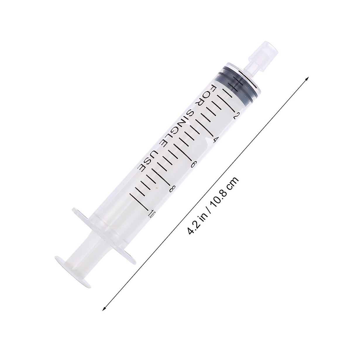 Mobestech 10 Pcs Perfume Refill Pump Tools Plastic Perfume Dispenser with Adapter Tools for Perfumes Transfer to Empty Bottles, Include Syringe (2ml+ 10ml each 5PCS)