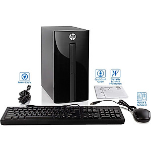 HP Pavilion 460 Business Premium High Performance Desktop Computer, Intel Quad-Core i7-7700T 2.9GHz Up to 3.8GHz, 8GB DDR4, 1TB HDD, DVD Burner, Bluetooth, Wireless-AC, USB 3.0, Windows 10