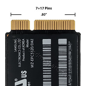 Odyson - 512GB SSD Upgrade Kit Replacement for Apple MacBook Air 11" A1465 & A1466 (Mid 2012)