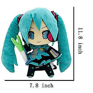 XGS Anime HMiku Plush Cosplay Doll Pillow Gift for Boys Girls(9.8inch) (5)