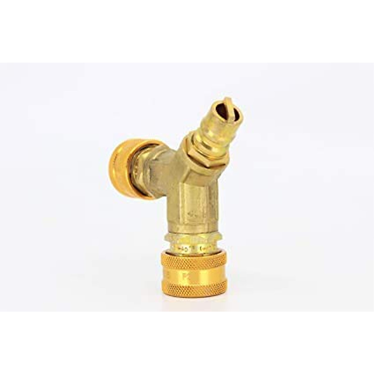 GAS-FLO, Gas Quick Disconnect 3/8 Y Splitter, CSA Certified for Propane ...