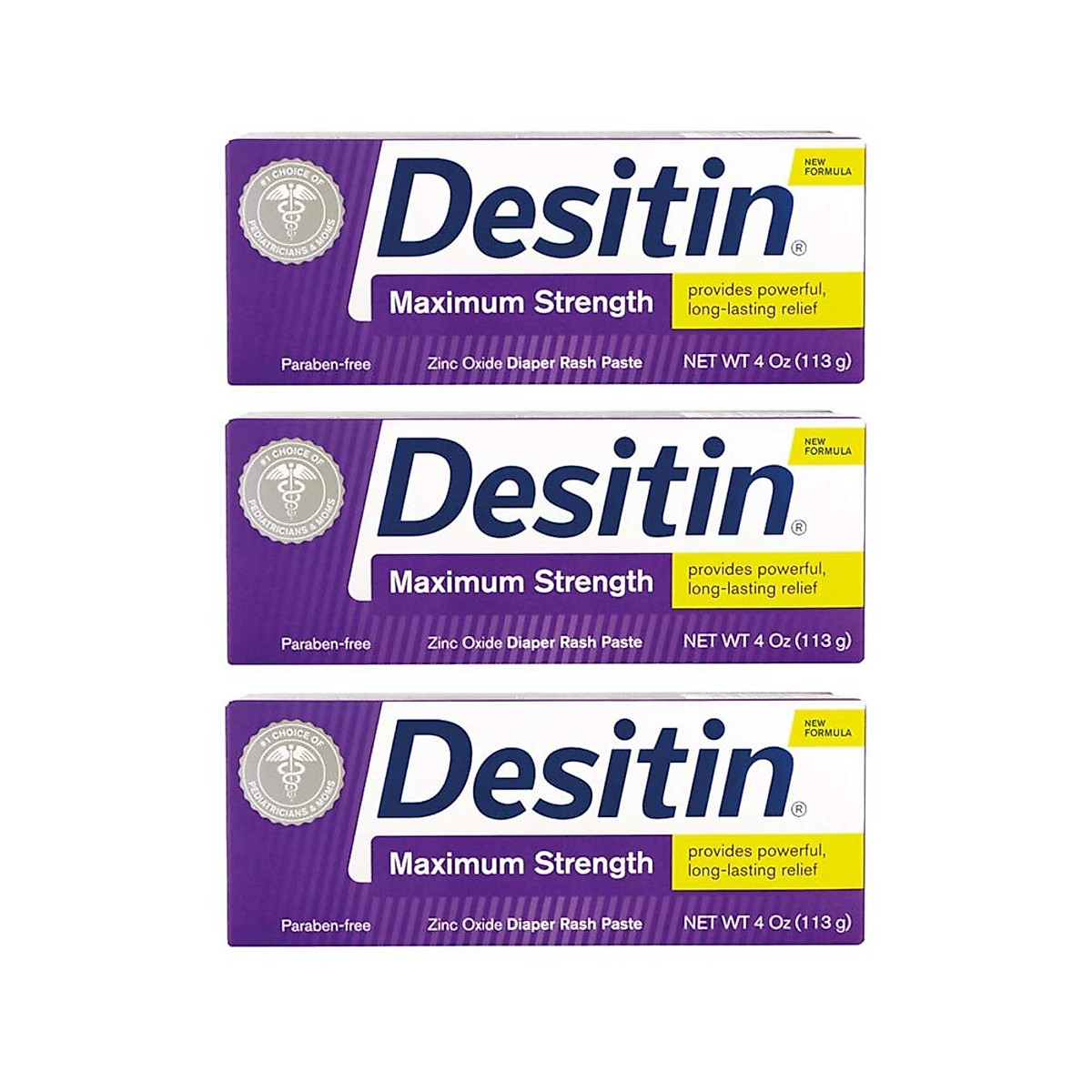Desitin Tape, 3Pack (4 Ounce), White, 12 Ounce