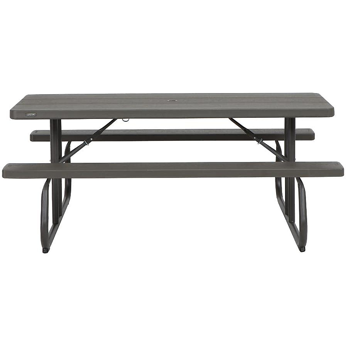 Lifetime 60110 6Ft Woodgrain FLD Picnic Table