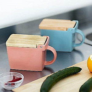 ZERO JAPAN BEE HOUSE SALTBOX 16 oz (Ice Blue)