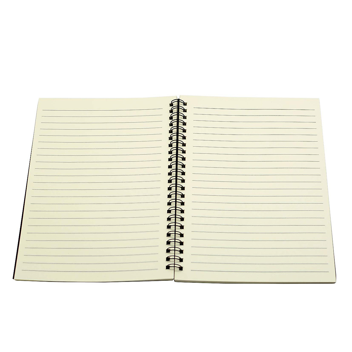 Spiral Notebook, 6 Pcs A5 Craft Softcover 8mm Ruled 6 Color 60 Sheets -120 Pages Journals for Study and Notes(6 color)