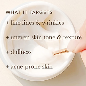 Alpha Skin Care Essential Renewal Cream, Anti-Aging Formula, 10% Glycolic AHA, 2 Oz, Red/White