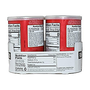 Rumford Baking Powder, 8.1 Ounce (Pack of 2)