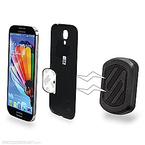 Scosche MAGFMB MagicMount Magnetic Car Phone Holder Mount - Universal with All Devices - Flush Mount