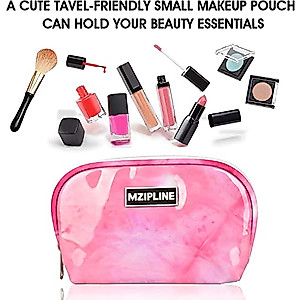 MZIPLINE Small Bag - Smell Proof - Water Resistant Mini Vanity Case Pouch with Carbon Filter System for Girl Women Travel Storage