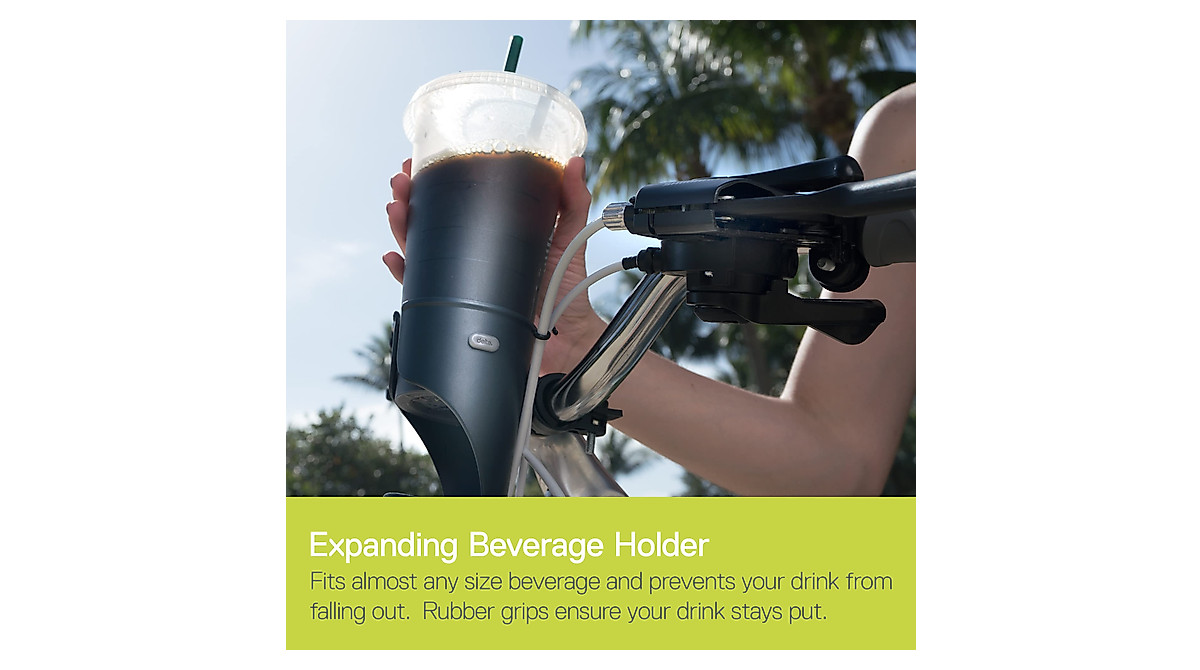 Delta Cycle Universal Bike Cup Holder - Expanding Design