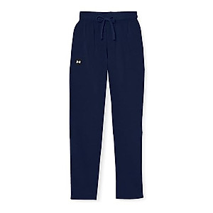 Under Armour Mens Rival Fleece Pants , Academy Blue (408)/Onyx White , Medium