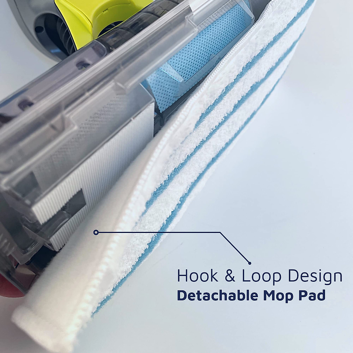 Flammi Reusable Mop Pad Refills Compatible with Shark VACMOP VM252 VM250 VM200, Vacuum Mop Pad Refills (3 Sets)