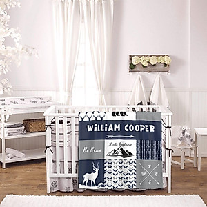 Personalized Baby Blankets for Boys Girls Custom Baby Blanket with Name for Toddlers Kids Fleece Bed Throw Blanket Swaddle for Newborn Customized Baby Gifts for Birthday Baby Shower Nursery Blanket