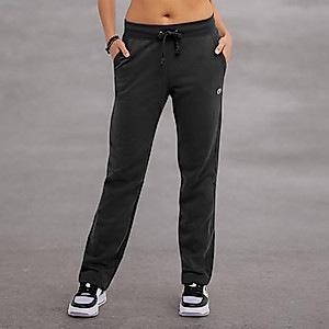 Champion Women's Pants, Powerblend, Fleece Pants, Comfortable Lounge Pants for Women