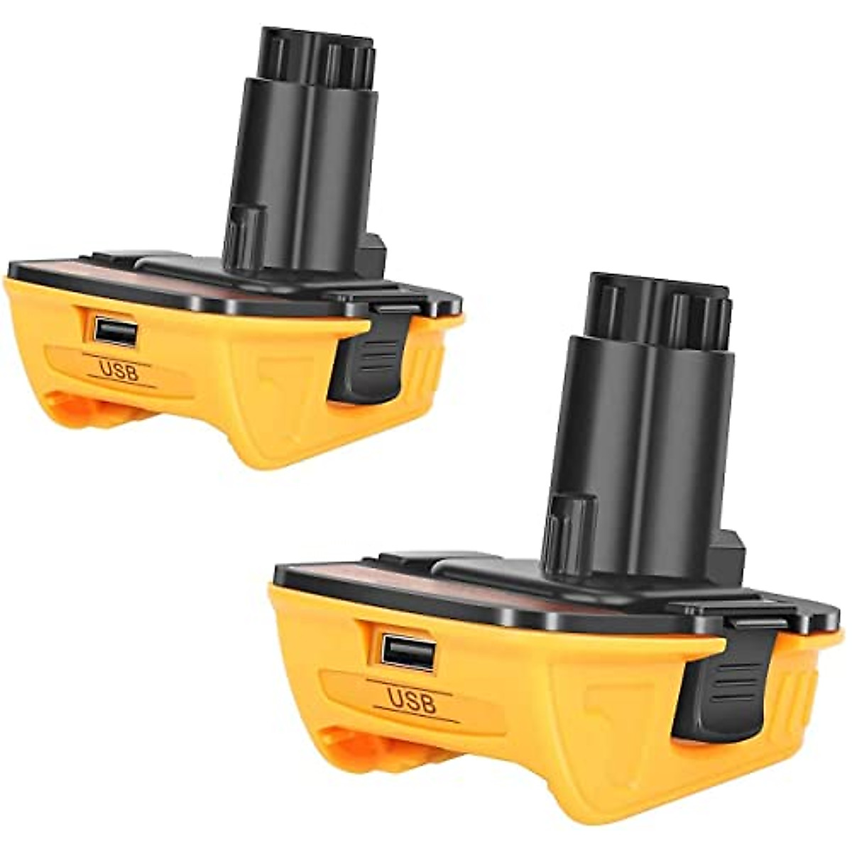 Replacement DCA1820 Battery Adapter Compatible with Dewalt 18V Tools (2 Pack)