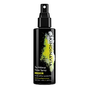 Skindinavia The Makeup Primer Spray Oil Control - Spray On Mattifying Base Layer For Oily Skin & Face - Oil Absorbing, Shine Control, & Pore Minimizer (4 Oz)