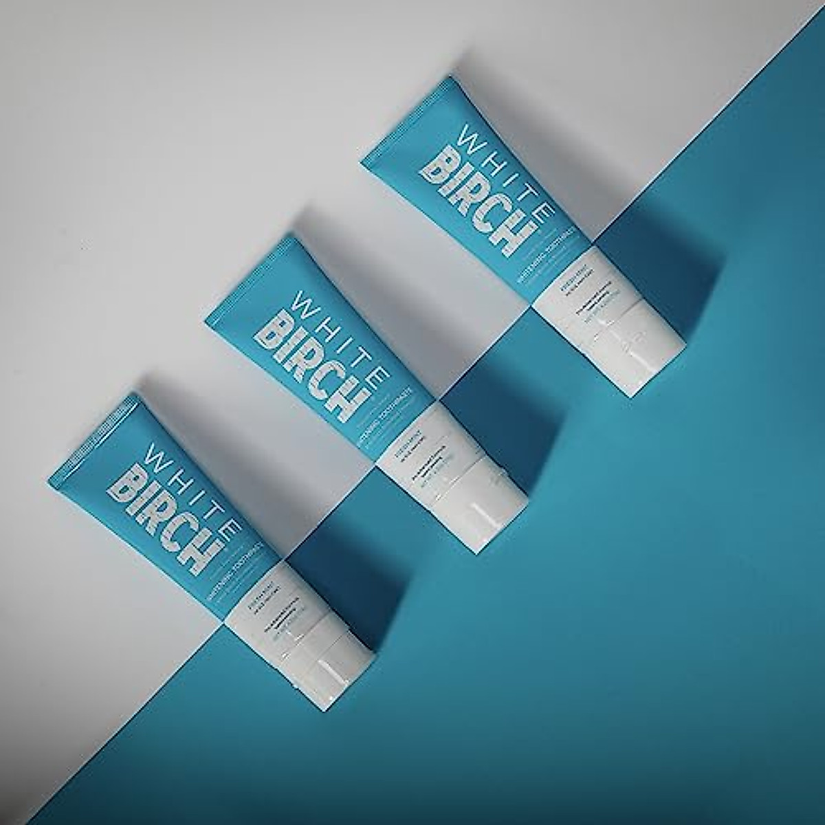 White Birch Activated White Charcoal Whitening Toothpaste- Professional Teeth Whitening Charcoal - Natural & Fluoride Free Oral Care (White Charcoal Toothpaste)