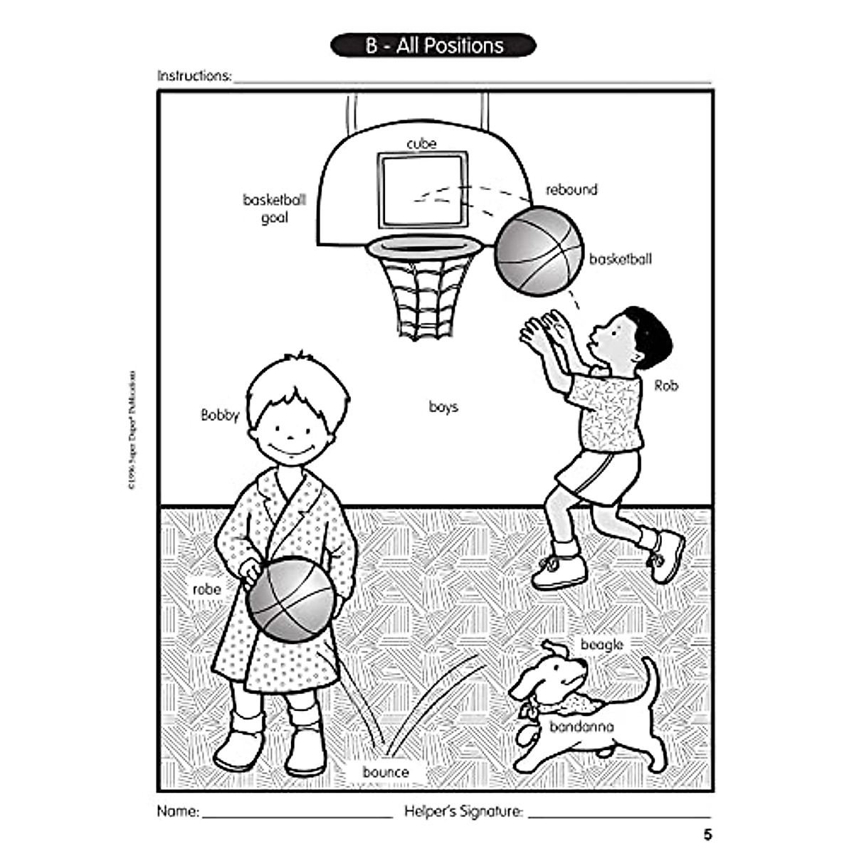 Super Duper Publications | 134 Sound-Loaded Scenes for Articulation: 20 Sounds plus Blends Book | Educational Learning Resource for Children