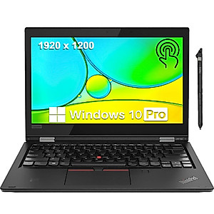 Lenovo ThinkPad L380 Yoga Laptop 2 in 1 Touchscreen 13.3" FHD Tablet, Core i7-8550U, 16GB RAM, 512GB SSD, BacklitLkey, Fingerprint Reader, HDMI Windows 10 Pro (Renewed)
