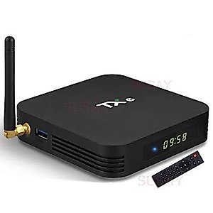 Android 9.0 TV Box TX6 Android TV Box 4GB DDR3 RAM 64GB ROM 4K Ultra HD Support 2.4G/5.8G Dual WiFi BT 4.1 USB 3.0