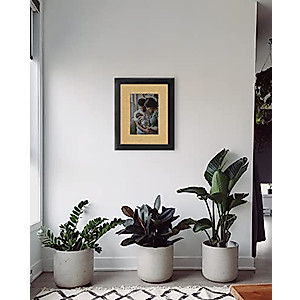 Craig Frames B5075 Pre-Cut Mat Board for 20x30 Print, 24x36, Frosted Gold