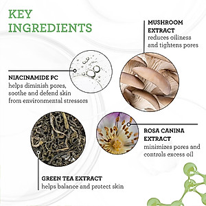 Bliss Disappearing Act Niacinamide Toner - 10 Fl Oz - Pore Vanish Complex - Purifies and Minimizes Pores - Alcohol-Free Face Toner - Clean - Vegan & Cruelty Free