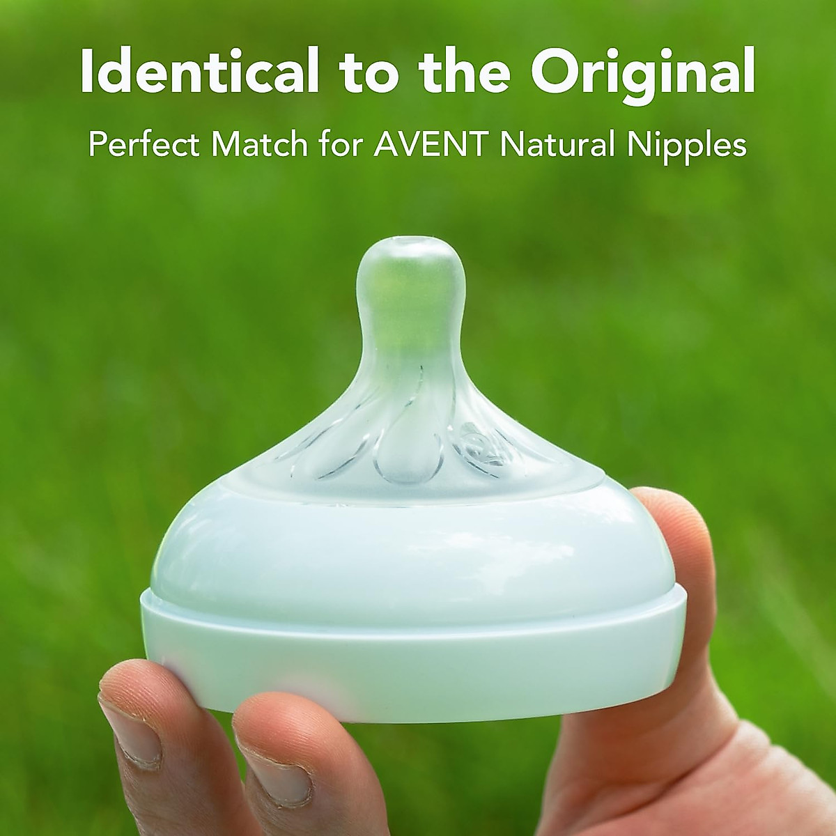 Premium Replacement Baby Bottle Nipple Rings for Philips Avent Bottle, Compatible Screw Bottle Collars for Avent Natural Plastic and Glass Bottles, BPA-Free, Secure Latch, Baby-Safe, 4-Pack