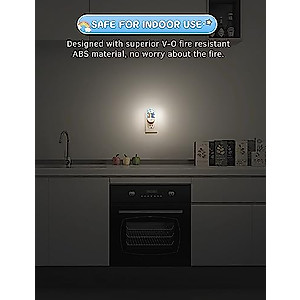 Rainbow Night Light, LOHAS[2 Pack] Plug in Night Light for Kids, 0.6W LED Dusk to Dawn Sensor Cute Nursery Gift, Daylight White 5000K, 30/60LM Nightlight for Baby Children Boy Toddler Decoration