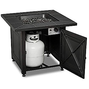 Endless Summer GAD15255SP Gas Outdoor Fire Table LP, Oil Rubbed Bronze