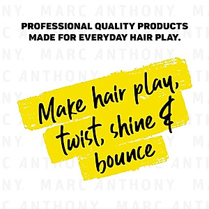 Marc Anthony Leave-In Conditioner, Restoring Apple Miracle - Shine & Volume, Hair Growth, Breakage & Frizz Control - Apple Extract, Biotin, Keratin, & Grapeseed Oil - Dry Scalp & Damaged Hair