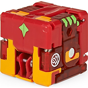 Bakugan Geogan Rising 2021 Pyrus Titan King Geogan Collectible Action Figure and Trading Cards