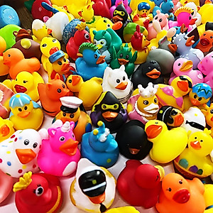 Rubber Duck for Jeep Bath Toy Assortment Bulk Floater Duck for Kids Baby Shower Accessories Party Favors, Birthdays, Bath Time, and More(23pack)