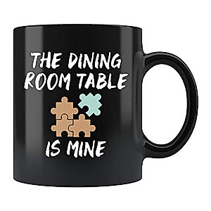 Jigsaw Puzzle Mug, Jigsaw Puzzle Gift, Jigsaw Puzzle Player Mug, Jigsaw Mug, Cute Jigsaw Mug Puzzle Lover Gift Jigsaw Puzzle Mug D74, 11oz, 15oz Funny Ceramic Novelty Coffee Mugs, Tea Cup Gift Presen
